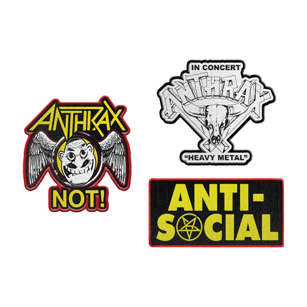 Vintage 3 Patch Set – Anthrax